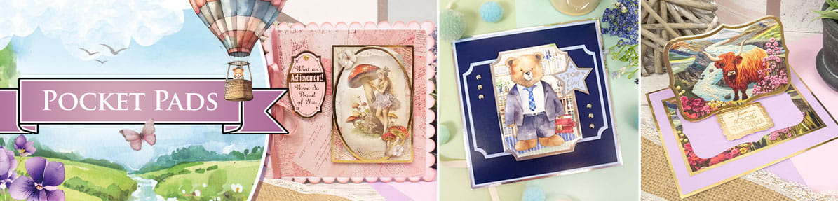 Pocket Pads - Paper Pads - Papercraft | Hunkydory Crafts