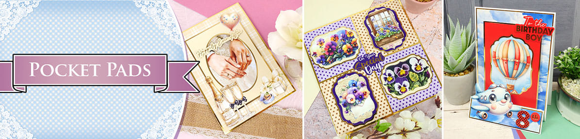 Pocket Pads - Paper Pads - Papercraft | Hunkydory Crafts