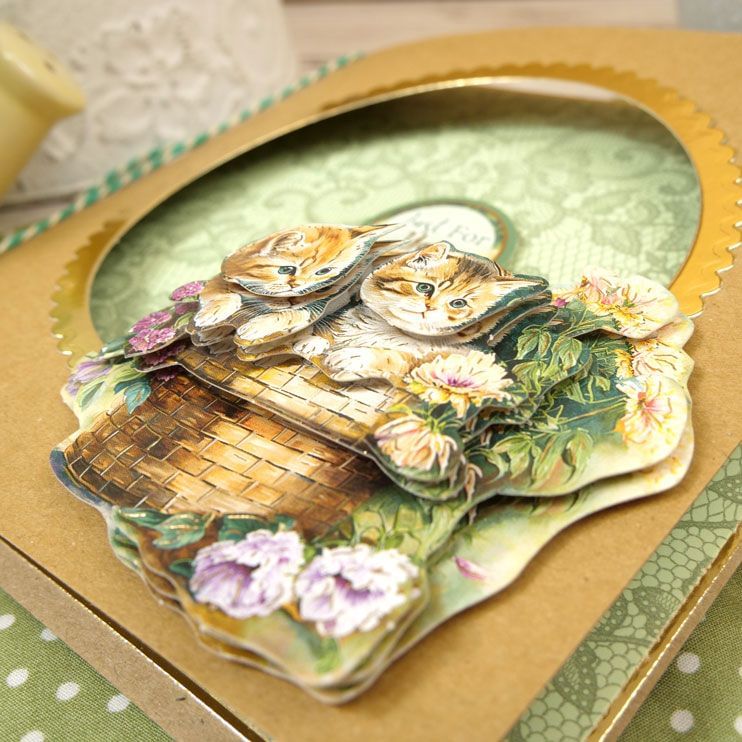 Amongst the Flowers Decoupage Toppers Gallery | Hunkydory Crafts