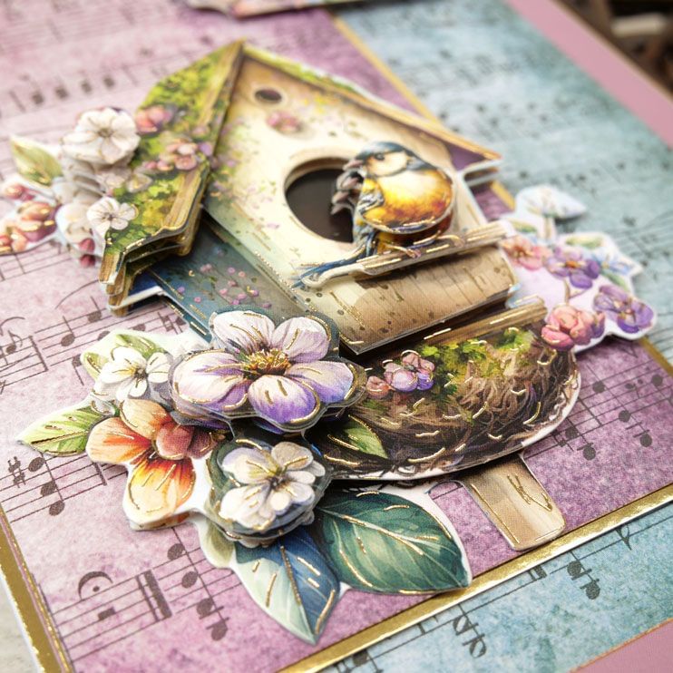 Amongst the Flowers Decoupage Toppers Gallery | Hunkydory Crafts