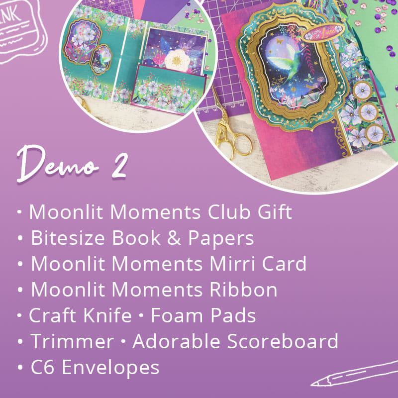 Craft-Along - Moonlit Moments Club Gift | Hunkydory Crafts