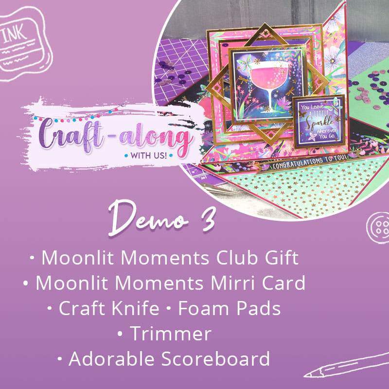 Craft-Along - Moonlit Moments Club Gift | Hunkydory Crafts