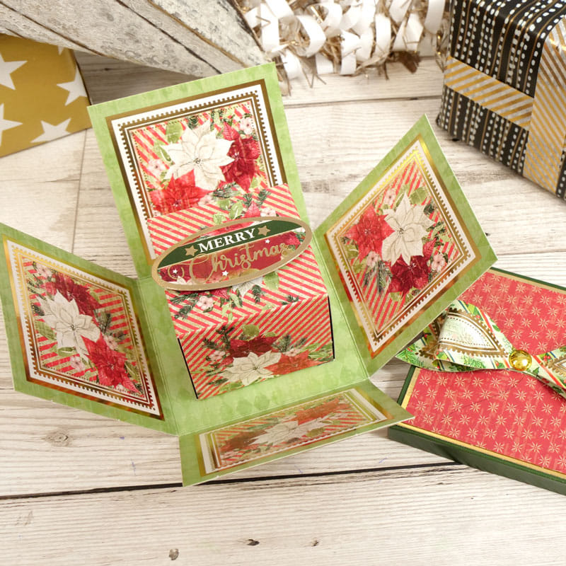 Festive Exploding Boxes Gallery | Hunkydory Crafts
