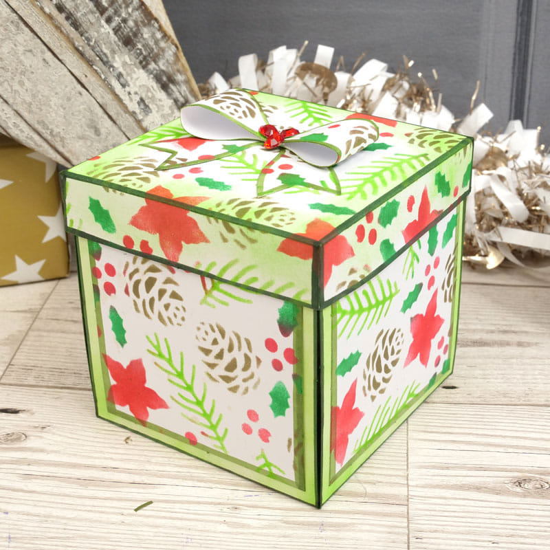 Festive Exploding Boxes Gallery | Hunkydory Crafts