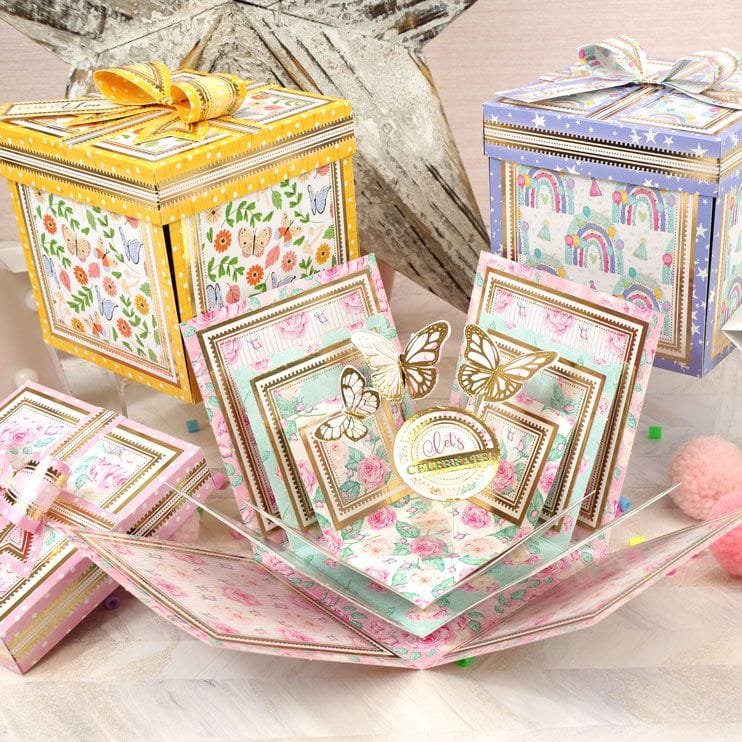 Exploding Boxes Gallery | Hunkydory Crafts