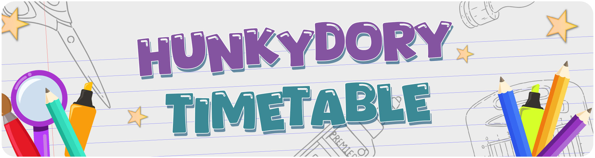 School of Craft Timetable | Hunkydory Crafts