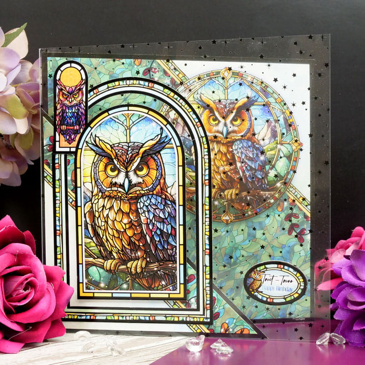 Stained Glass Mystical Worlds Gallery | Hunkydory Crafts
