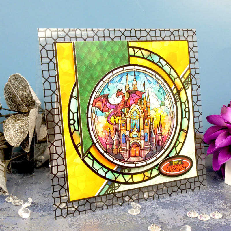 Stained Glass Mystical Worlds Gallery | Hunkydory Crafts