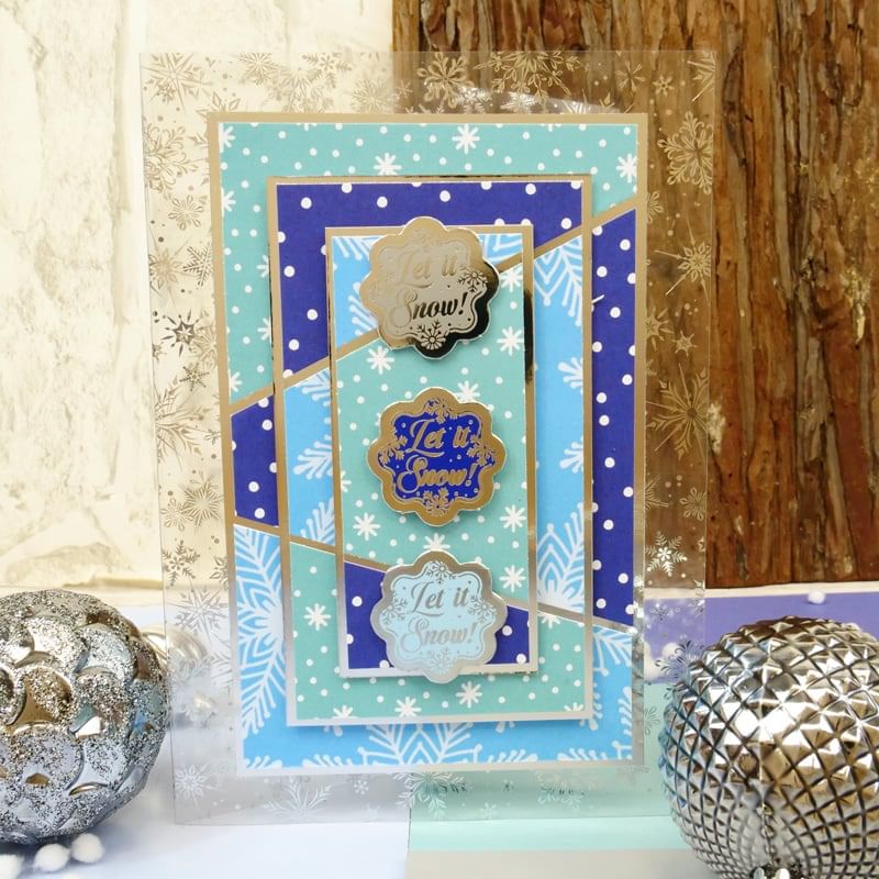 Christmas Acetate Wraps & Sentiment Sheets Gallery | Hunkydory Crafts