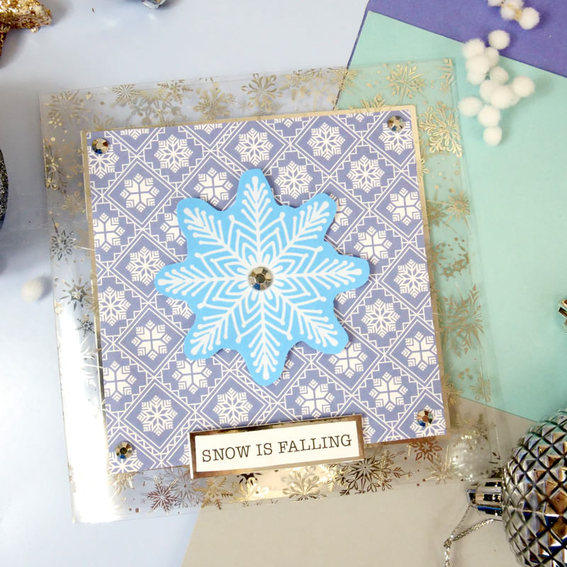 Christmas Acetate Wraps & Sentiment Sheets Gallery | Hunkydory Crafts