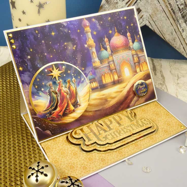 Christmas Time is Here Decoupage Toppers Gallery | Hunkydory Crafts