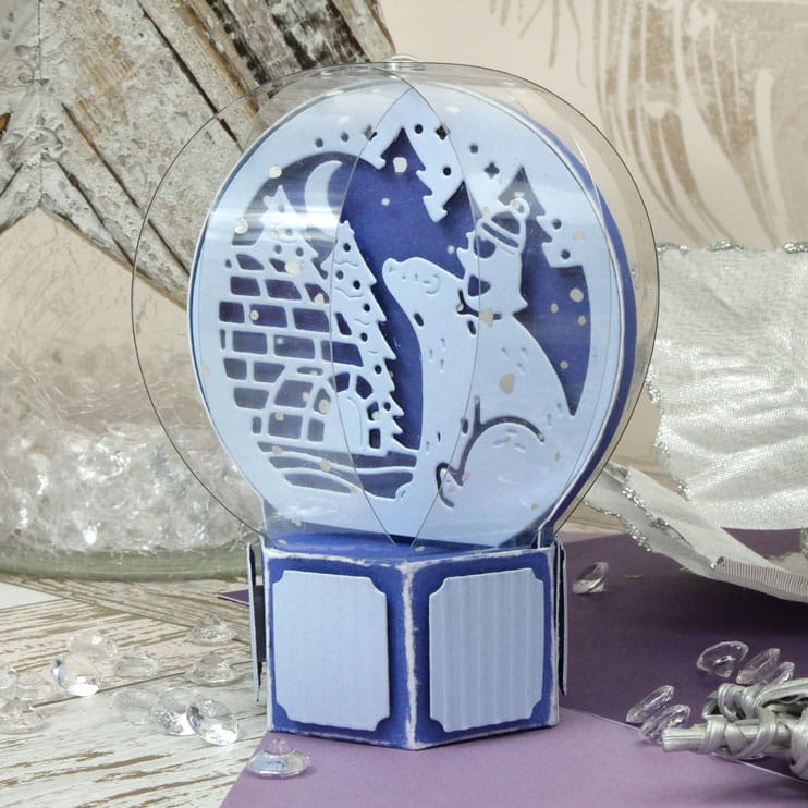 Pop-Up Snow Globe Cards Gallery | Hunkydory Crafts