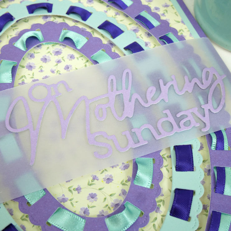 Ribbon Threading Gallery | Hunkydory Crafts