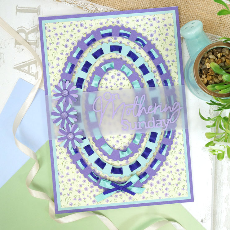 Ribbon Threading Gallery | Hunkydory Crafts