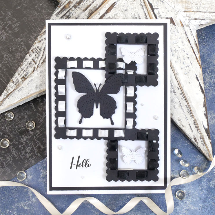 Ribbon Threading Gallery | Hunkydory Crafts