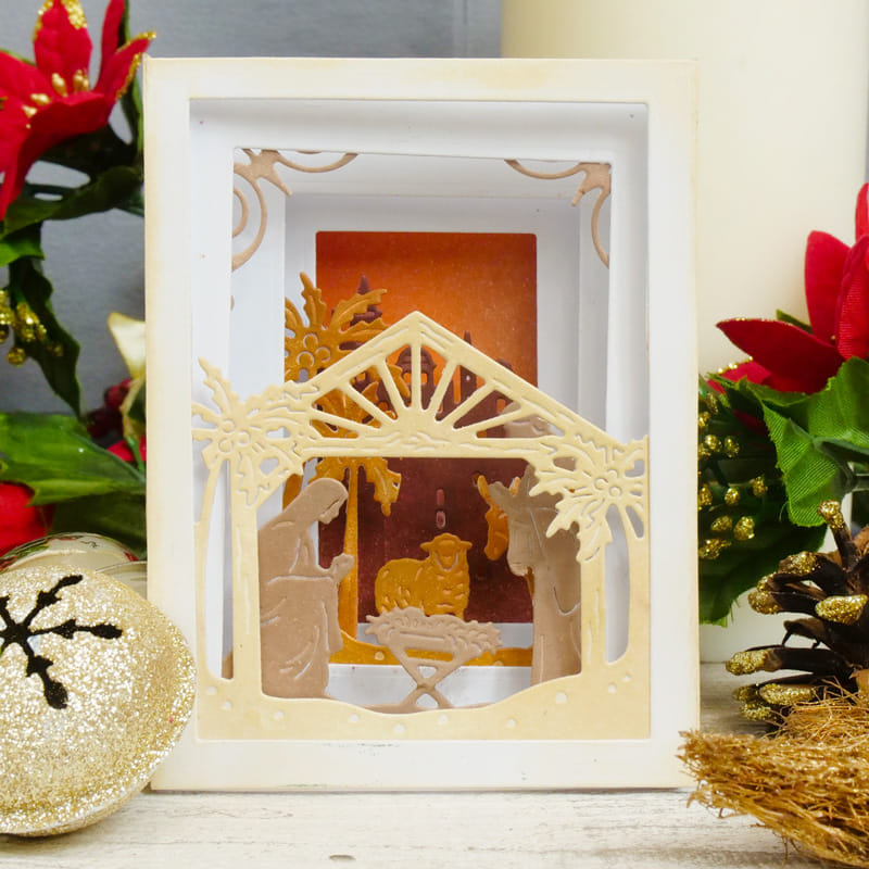 Live Launch - Christmas Shadow Box Panels | Hunkydory Crafts