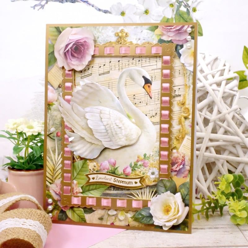 Swan Symphony Paper Pad Gallery | Hunkydory Crafts