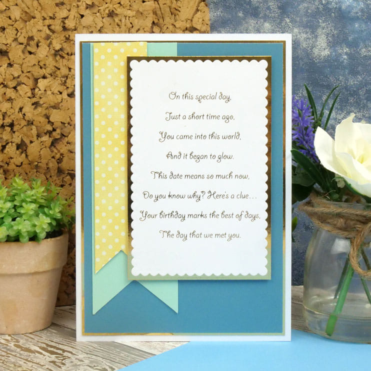 Perfect Poetry Gallery | Hunkydory Crafts