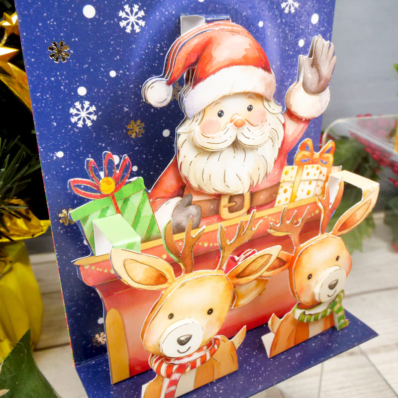 Live Launch - Christmas Pop-Up Stepper Card | Hunkydory Crafts