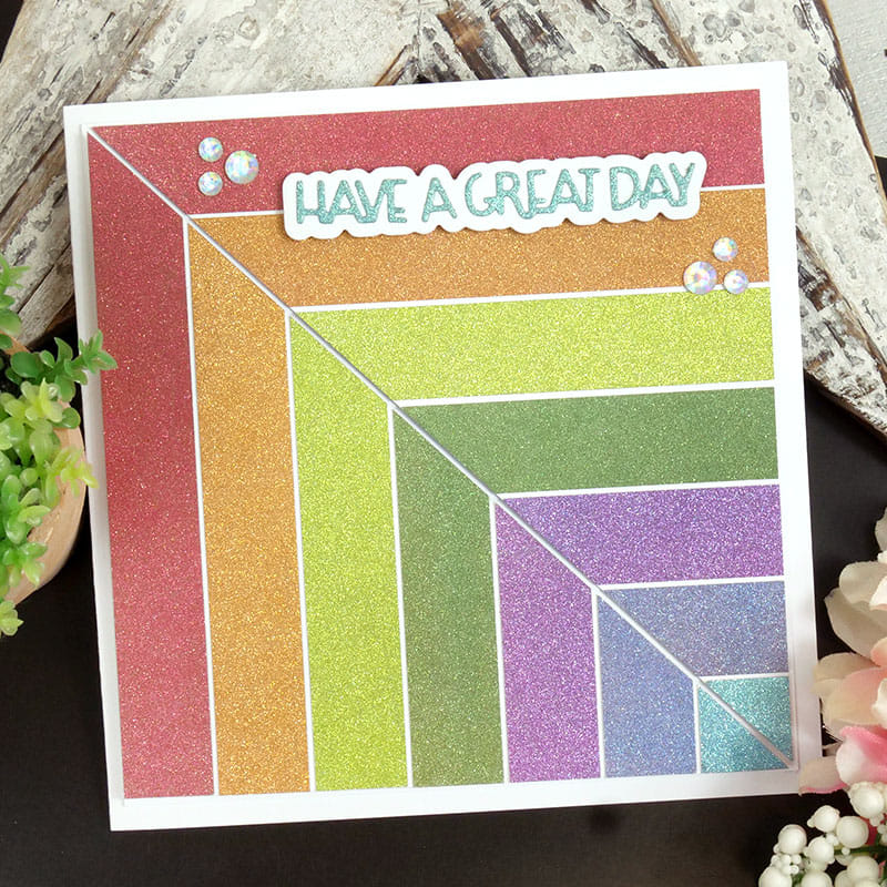 Ombre Shimmer Card Gallery | Hunkydory Crafts