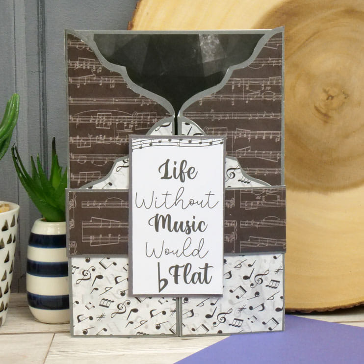 Fantastic Folds Shaped Cards Gallery | Hunkydory Crafts