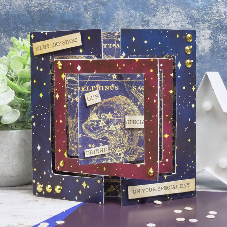 Fantastic Folds Shaped Cards Gallery | Hunkydory Crafts