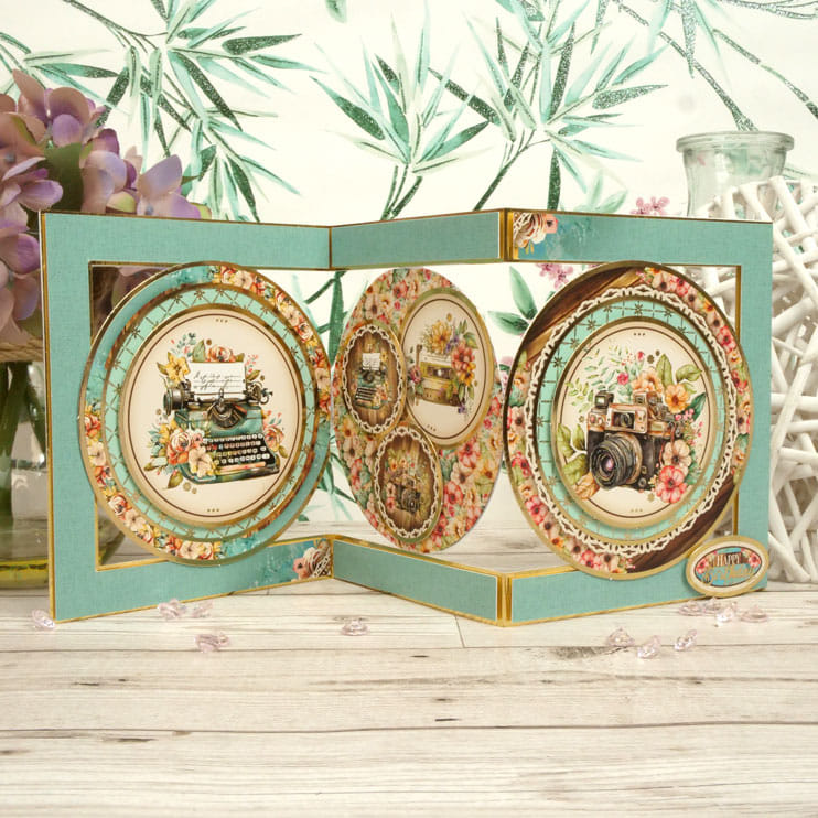 Fantastic Folds Shaped Cards Gallery | Hunkydory Crafts