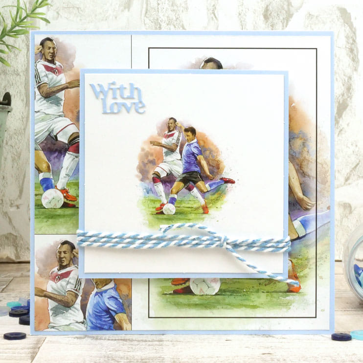 How to Make the Perfect Card for a Football Fan | Hunkydory Crafts