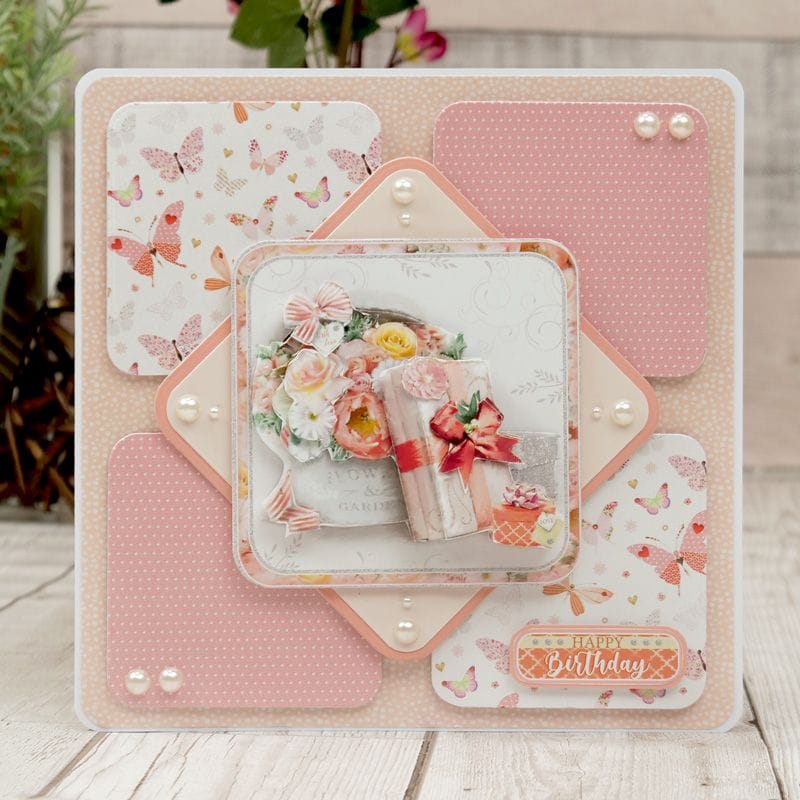 How to Create a Beautiful Decoupaged Birthday Card | Hunkydory Crafts