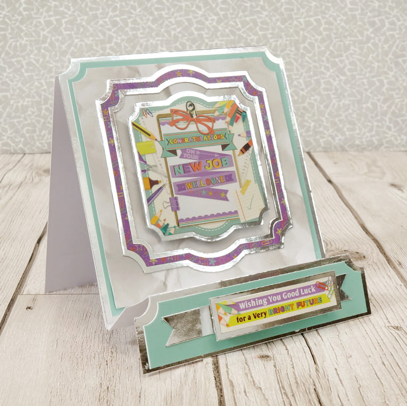 How to Make a Fabulous New Job Card | Hunkydory Crafts